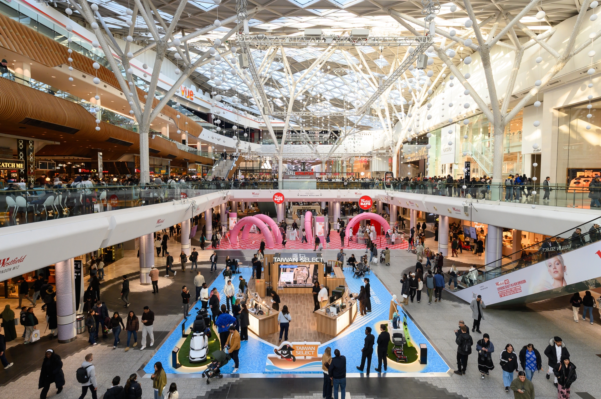 Hire Event Space | Westfield London Full Atrium